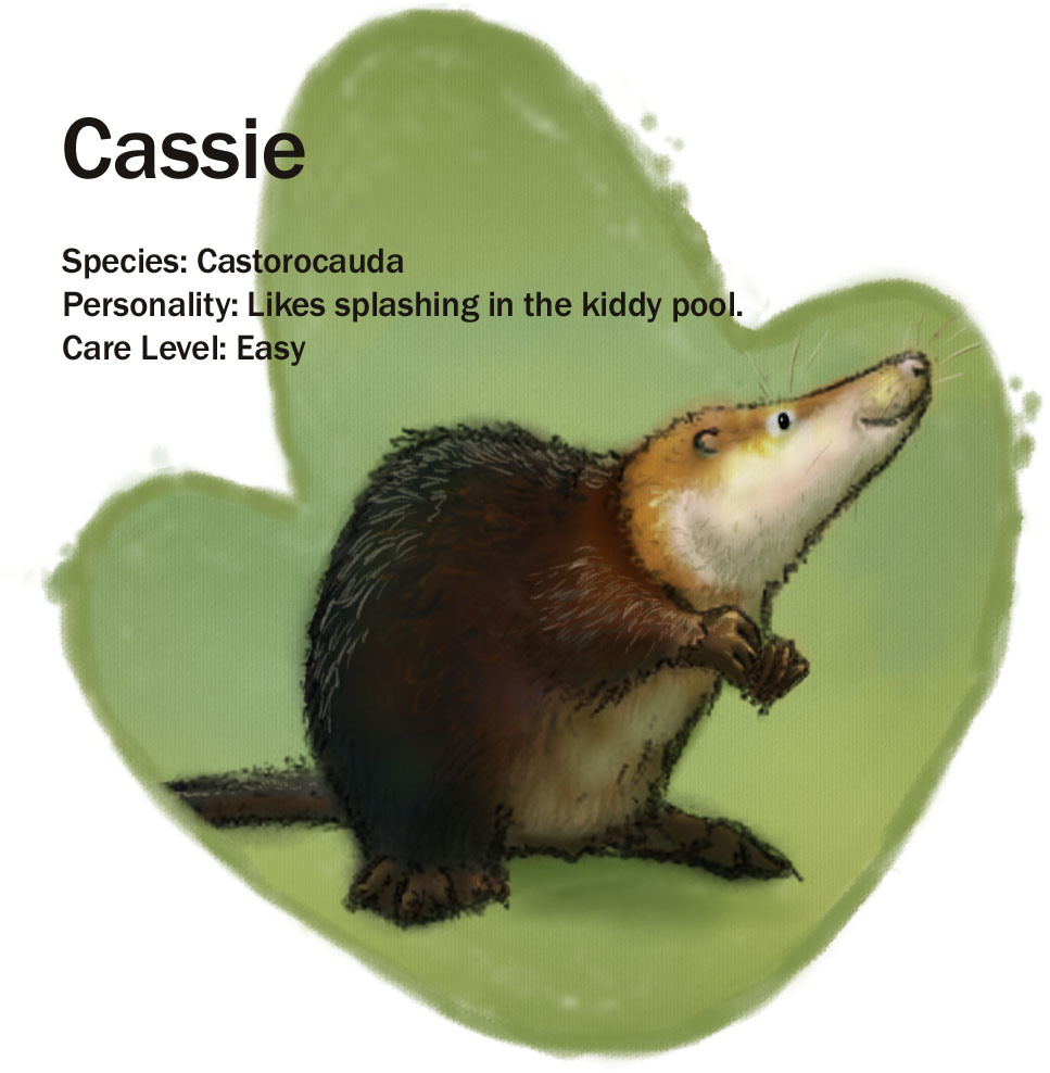 Critter of the Week: Castorocauda – Pete's Paleo Petshop