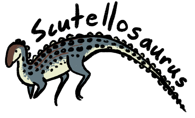 Fossil Friday: Scutellosaurus – Pete's Paleo Petshop